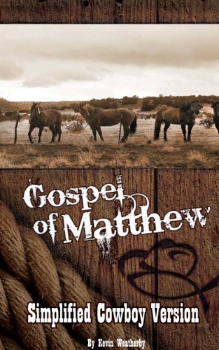 The Simplified Cowboy Version-Gospel of Matthew - Kindle edition by ...