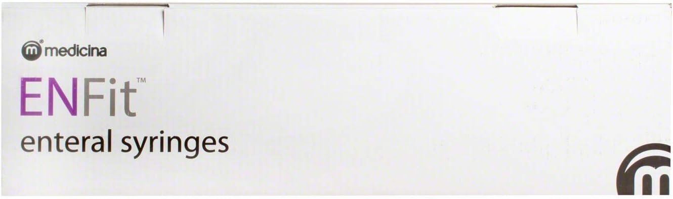 Medicina ENFit Enteral Syringe 20ml, Pack of 80 : Amazon.co.uk ...