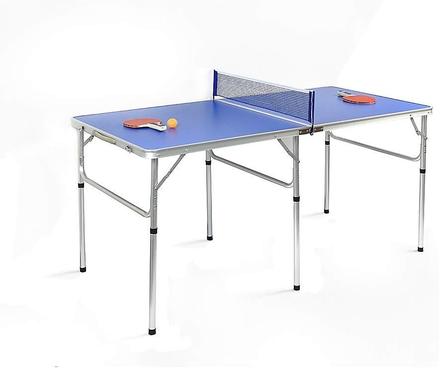 152cm Portable Tennis Table, Folding Ping Pong Table Game Set : Amazon ...