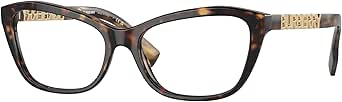 Amazon.com: BURBERRY Eyeglasses BE 2392 3002 Dark Havana : Clothing ...