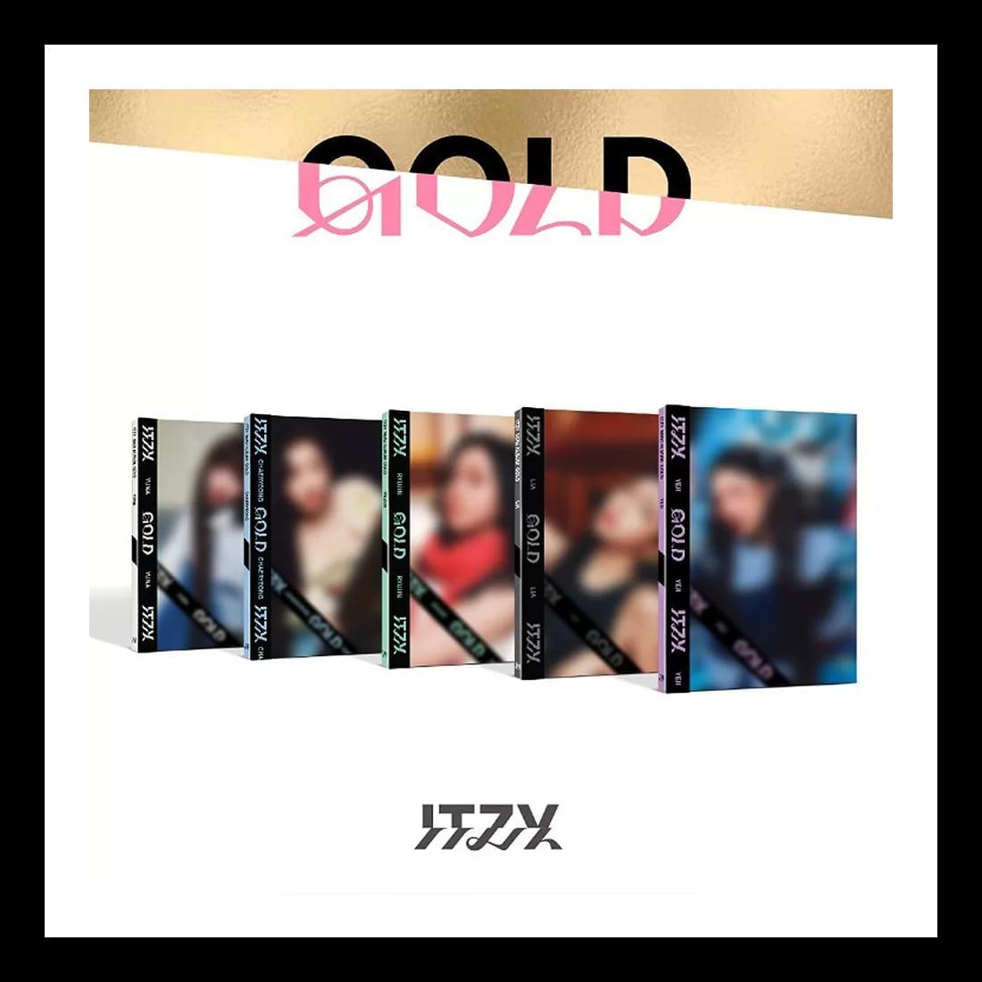 (P.O.B) ITZY GOLD 2nd FULL Album Digipack Ver (YEJI + Gift Card) K-POP ...