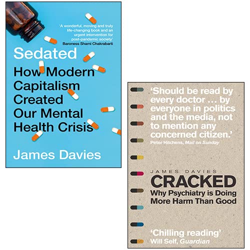 James Davies 2 Books Collection Set(Sedated, Cracked) | Amazon.com.br