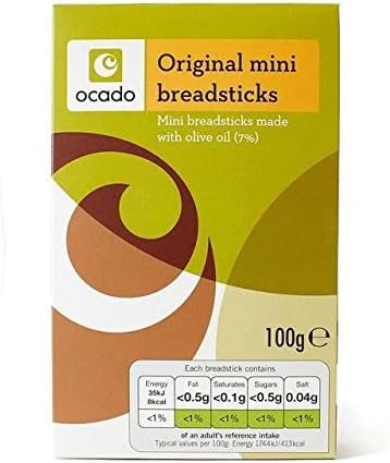 Ocado Italian Original Mini Breadsticks 100g : Amazon.co.uk: Grocery