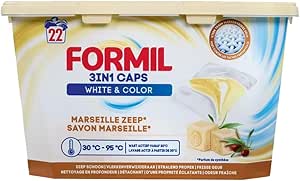 Formil All-In-1 Pods Washing Liquid Capsules Non Bio 22 Pack : Amazon ...