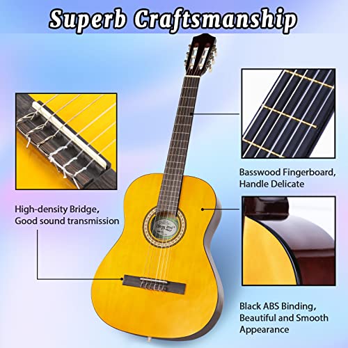 Snapklik.com : Strong Wind 39 Inch Classical Guitar Nylon Strings ...