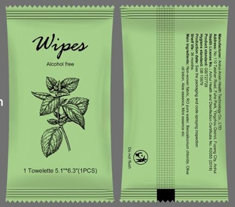 Amazon.com: Individual Hand Wipes Wet Wipes Travel Size,Wet Wipes ...