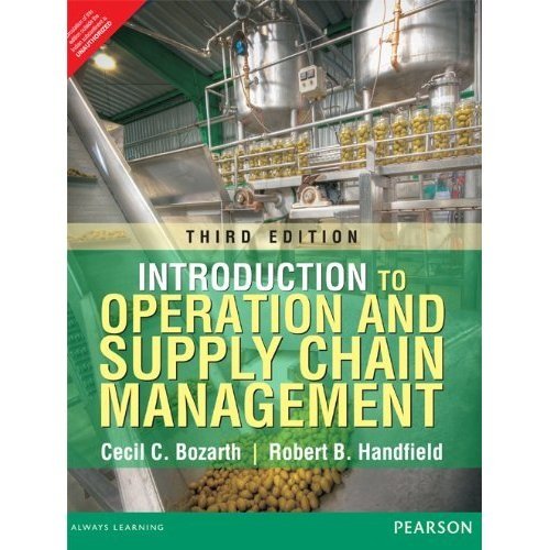 Introduction to Operation and Supply Chain Management Third Edition ...