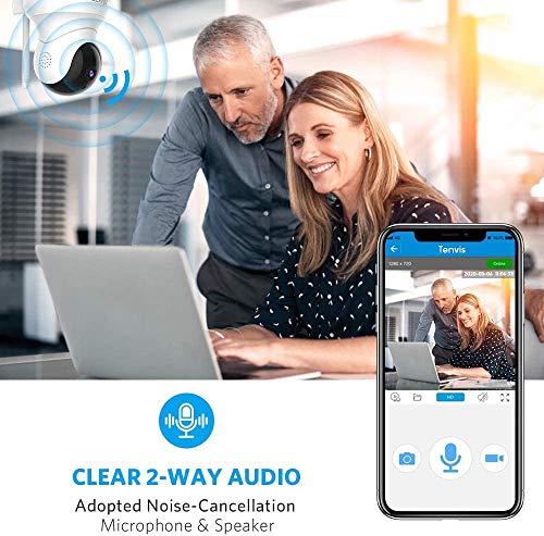 Pet Camera - TENVIS 1080P Pet Camera with Phone App Speaker, Wireless ...