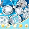 Amazon.com: Sinmoe 400 Pcs Summer Plates and Napkins Set Summer Paper ...