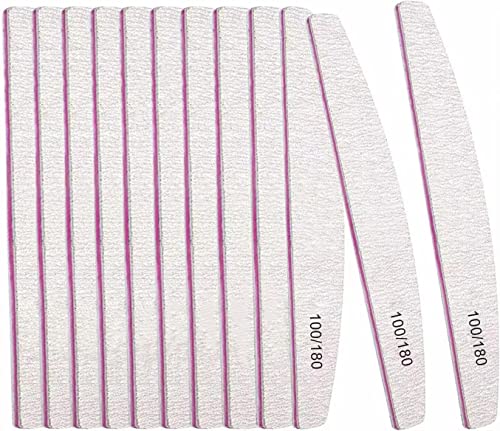 What is a curved nail file?