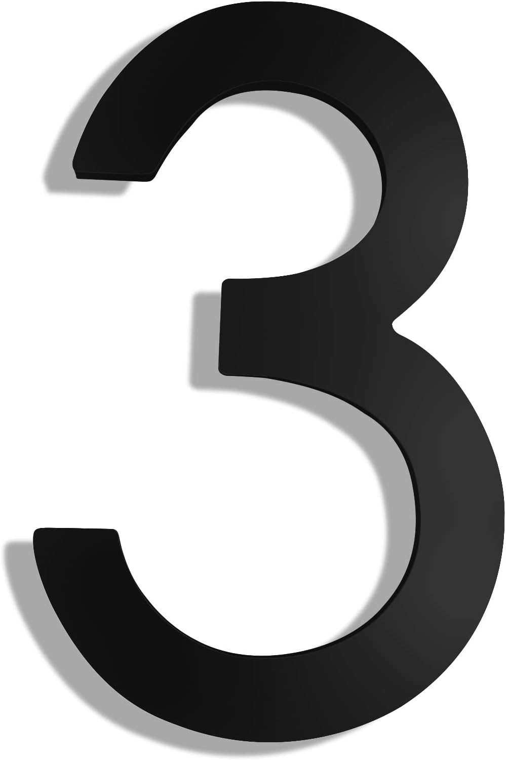 Amazon.com: 6 Inch House Numbers for Outside Modern-Rust Proof 3D ...