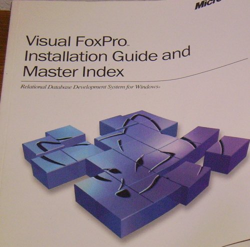Amazon.com: Visual FoxPro Installation Guide and Master Index 3.0 ...