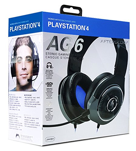 Amazon.com: Afterglow AG 6 Wired Gaming Headset - 051-077-EU-NL (PS4 ...