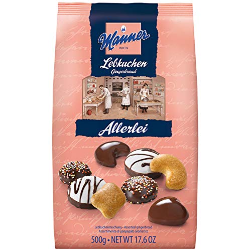 MANNER LEBKUCHEN ALLERLEI 500GR : Amazon.de: Lebensmittel & Getränke