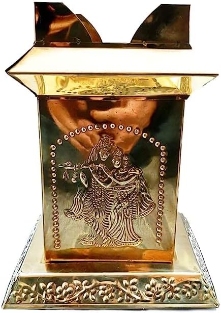 Amazon.com : Brass Tulsi Pot Tulsi Gamla Tulsi Planter Tulsi Ceramic ...