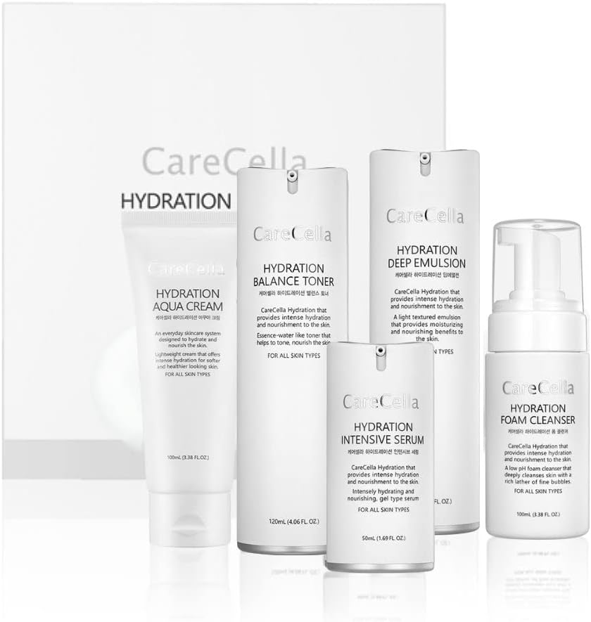 Amazon.com: CareCella Hydration Basic Set - Intense Hydration and ...