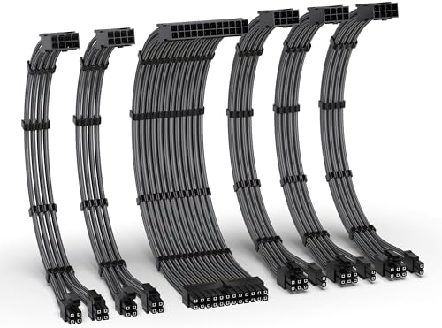 Amazon.com: EZDIY-FAB PSU Cable Extension Kit,16AWG Power Supply ...