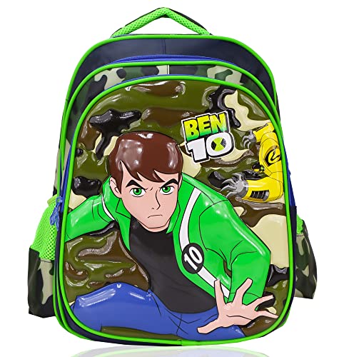 ADSON 4D Hard Shell Ben Ten Travel School Bag|Backpack for Girls & Boys ...