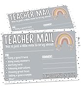 Amazon.com : Disco Theme Teacher Mail Incentive Cards Note to Parents ...
