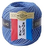 ・ブランド:Olympus・製造元:オリムパス製絲(Olympus Thread)・モデル:333・製造元/メーカー部品番号:333・仕立て：10g玉巻（約89ｍ）・素材：綿100％（最高級エジプト綿）・適正針：レース針6～8号・「睡蓮」-...