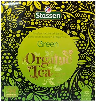 Amazon.com : Stash Tea Organic Premium Green Tea, Box of 100 Tea Bags ...