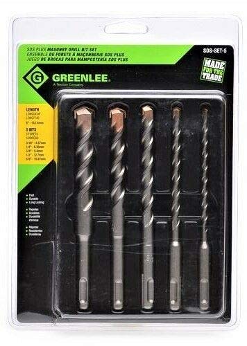 Greenlee SDS-Set-5 Masonry Bit Kit : Amazon.ca: Tools & Home Improvement