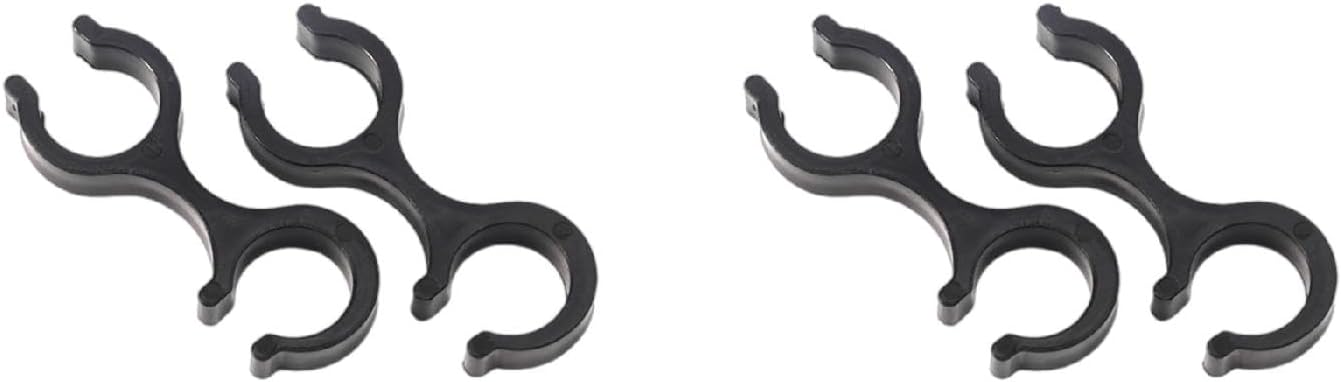 Amazon.com : XLMZL Hiking Clips 2 Pieces Trekking Clamps Rubber 8 ...