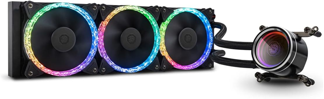 Amazon.com: Bitspower Touchaqua Cyclops 360 All-in-One Liquid CPU ...