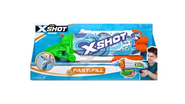 Snapklik.com : X-Shot Water Fast-Fill Skins Pump Action Water Blaster ...