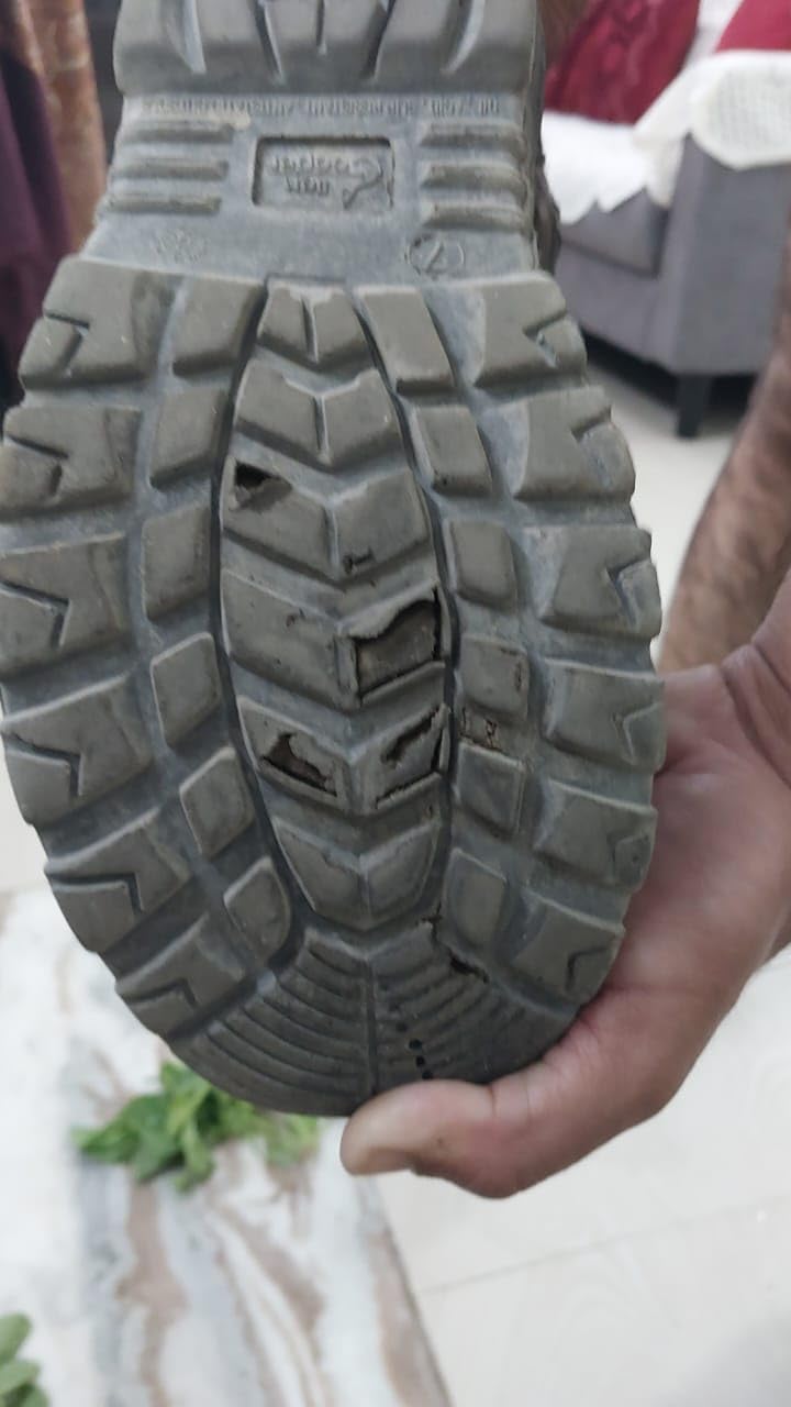 Allen Cooper AC 1102 Men's Safety Shoe, ISI Marked for is:15298, 200J ...