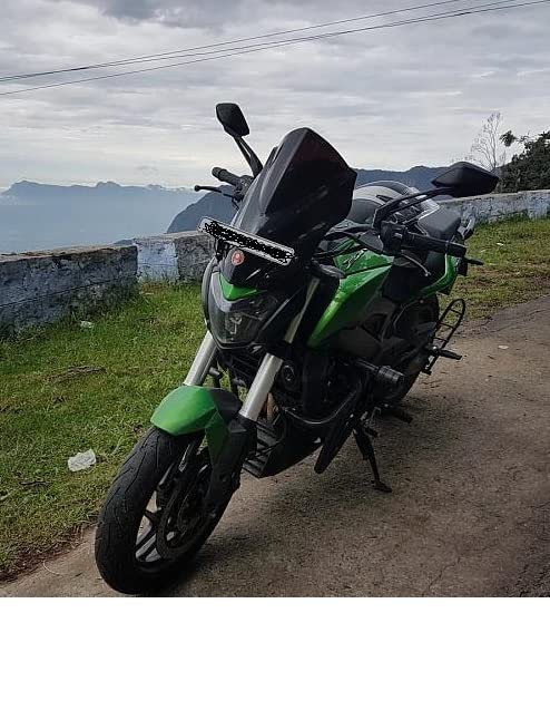 MRRAZZING Touring Pro Shield Big Visor Compatible for Bajaj Dominar 400 ...