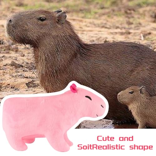 simyron 30CM Capybara Plush Toy Realistic Capybara Plush Toy Cute Rodent Stuffed Animal Doll ...