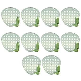 Zureni Urinal Screen Fresh Scented Anti-Splash Toilet Mat Bathroom ...