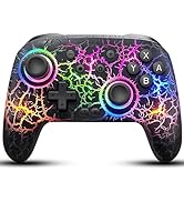 Amazon.com: Wireless Switch Pro Controller - Compatible with Nitendo Switch/OLED/Lite, 1200mAh ...