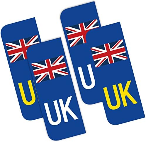 2 x EU/GB Touring Car Stickers. European/Great Britain Legal Vinyl ...