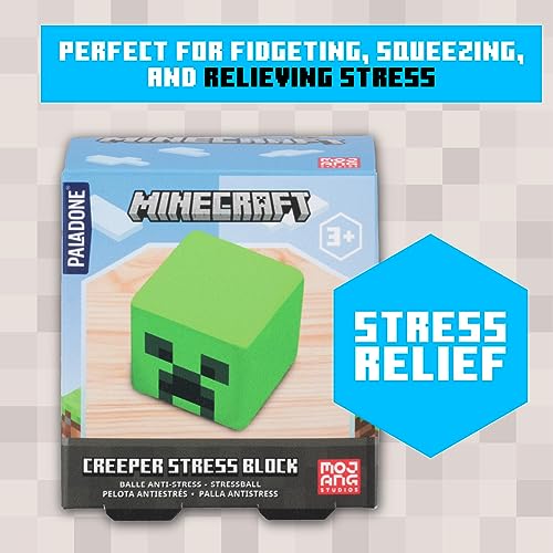 Paladone Minecraft Stress Blocks – RandoMly Chosen Blind Bag Item – Fun ...