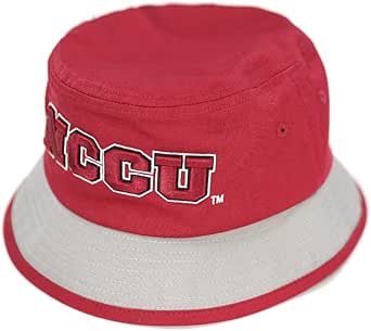 Amazon.com: North Carolina Central University NCCU Bucket Hat Maroon ...