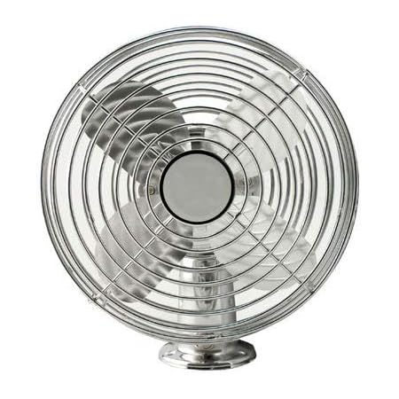 Amazon.com: 12 Volt Chrome RV 12v Fan Metal RV Cab Fan (2 Speed ...