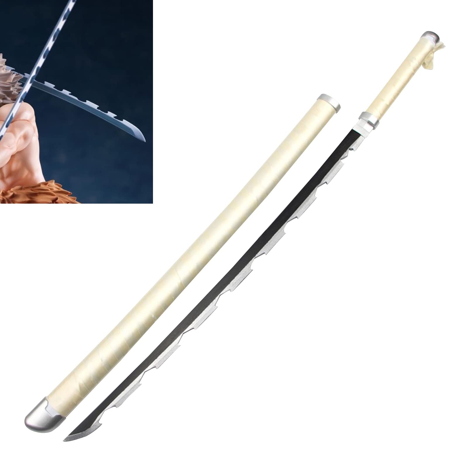 Ypdhua Slayer Sword Inosuke 41 Anime Ninja Sword Kits Slayer ...