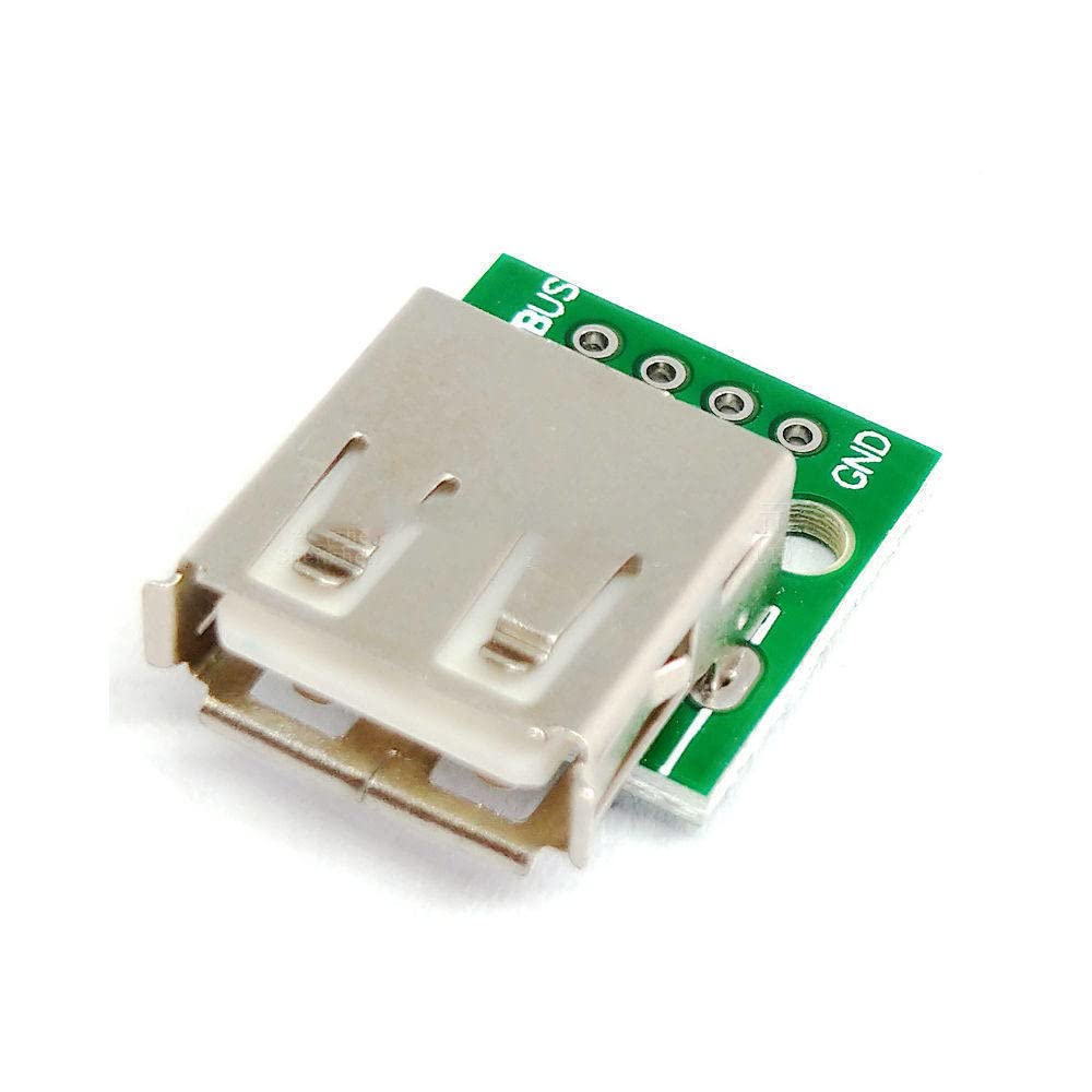 Amazon.com: 1pcs Type A Female USB to DIP 2.54MM PCB Board Adapter ...