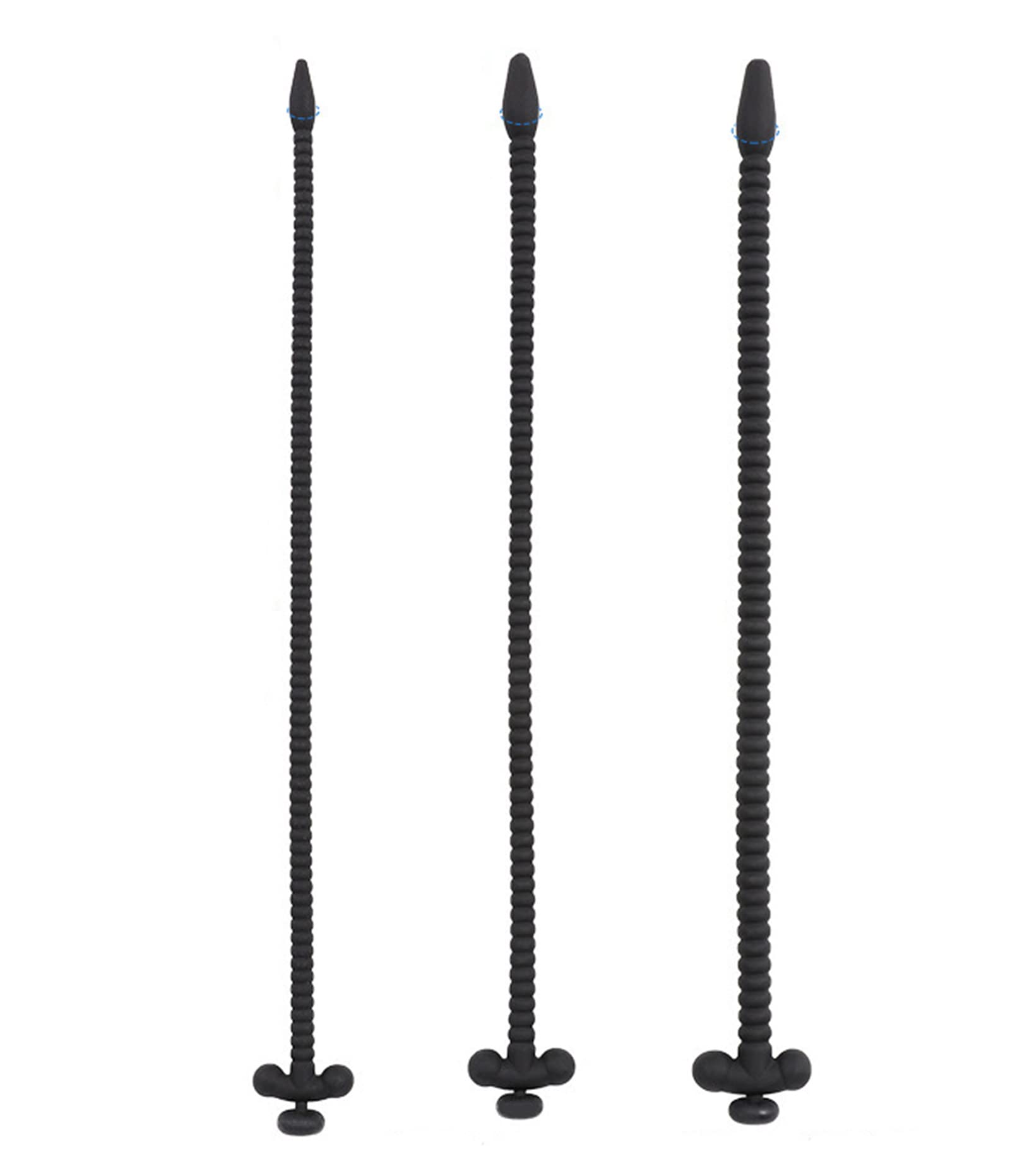 Amazon.com: 3PCS Threaded Urethral Dilator with Plug Ultra-Long Hollow ...
