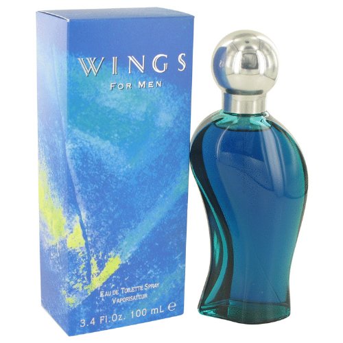 Amazon.com : Giorgio Beverly Hills Wings Eau de Toilette Spray, 3.4 ...
