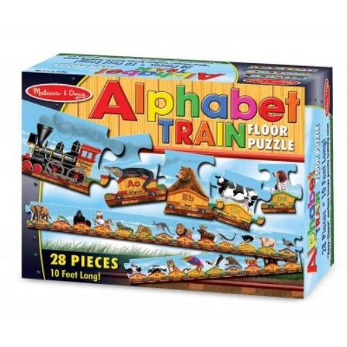 Alphabet Train: 28 Pieces Floor: 9781223062211: Amazon.com: Books