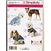 Amazon.com: Simplicity 3939 Sewing Pattern Use to Make Dog Clothes in ...