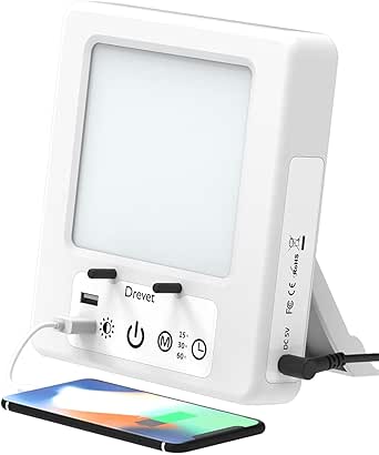 Amazon.com: Happy Light, Alimentata Touch Control Light Therapy Lamp ...