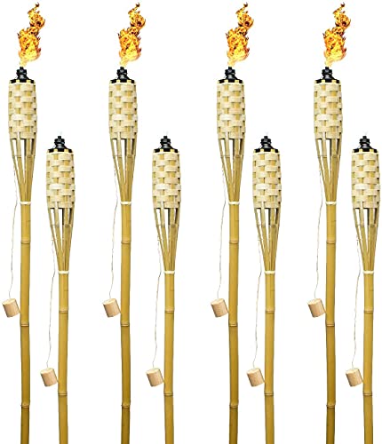 10 consejos para usar antorchas de jardín | De Bambú