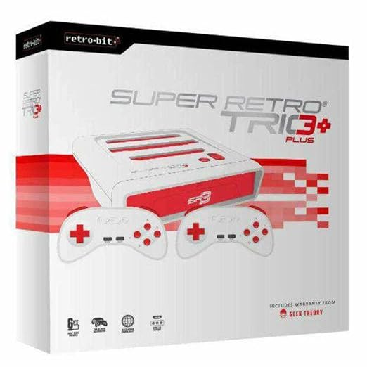 Amazon.com: Retro-Bit Super RetroTRIO Plus 3 in 1 System Console - Not ...
