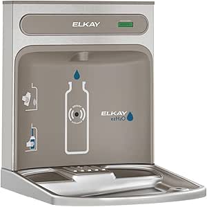Elkay EZWSRK EZH2O RetroFit Bottle Filling Station Kit, Non-Filtered Non-Refrigerated, Stainless ...
