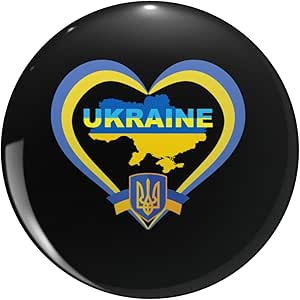 Amazon.com: Ukraine Emblem Lapel Pin Cute Brooch Pins Badges : Clothing ...
