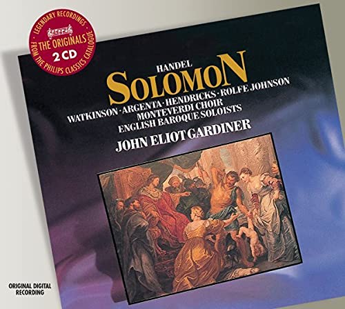 Solomon: Carolyn Watkinson, Handel, John Eliot Gardiner: Amazon.fr: CD ...